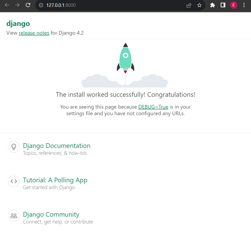Django 시작하기 - 은하는 못말려